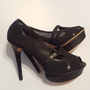 Velvet Angels | Shoes | Velvet Angels Matriz Platform Dancer Heels ...